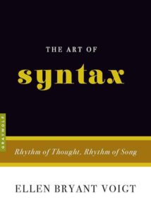 the art of syntax: rhythm of thought, rhythm of song