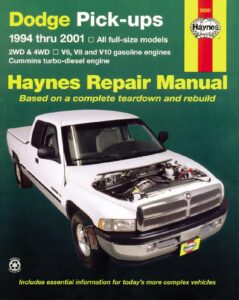 dodge pick-ups, 1994-2001 (haynes repair manuals)