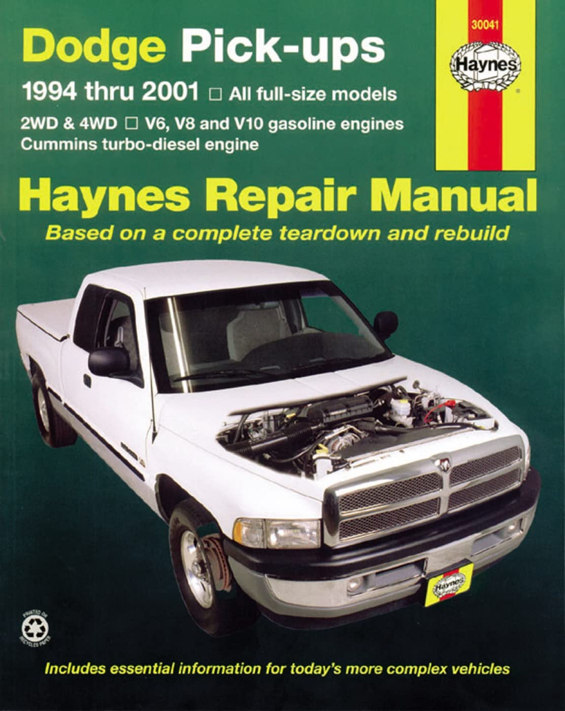 Dodge Pick-ups, 1994-2001 (Haynes Repair Manuals)