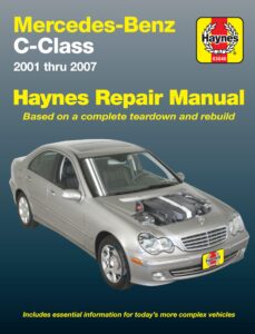 mercedes-benz c-class (2001-2007) haynes repair manual (usa) (paperback)