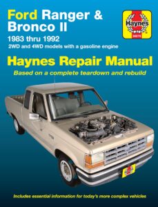 ford ranger & bronco ii '83'92 (haynes repair manuals)