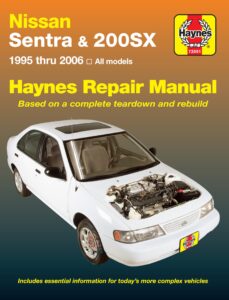 nissan sentra & 200sx (95-06) haynes repair manual