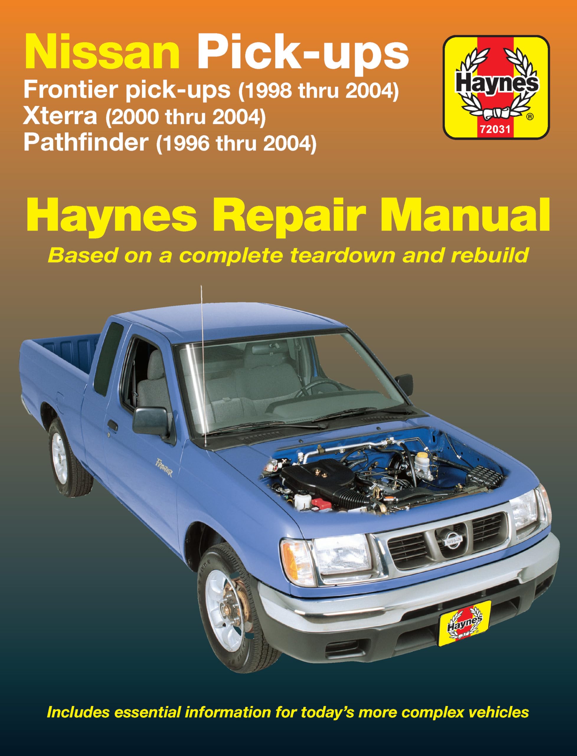 Nissan Frontier Pickup 98-04, Pathfinder 96-04 & Xterra 00-04 (Haynes Repair Manuals)