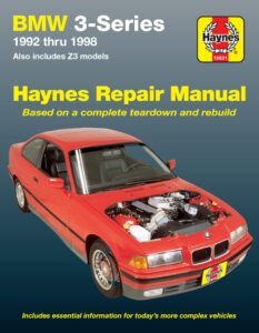 bmw 3 series (1992-1998) haynes repair manual (usa) (paperback)