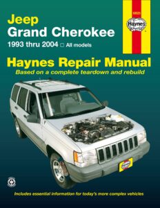 jeep grand cherokee (1993-2004) haynes repair manual (usa) (paperback)