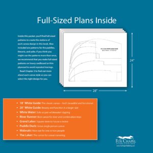 Building a Strip Canoe, Second Edition, Revised & Expanded: Full-Sized Plans and Instructions for 8 Easy-To-Build, Field-Tested Canoes (Fox Chapel Publishing) Step-by-Step; 100+ Photos & Illustrations