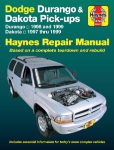 dodge durango (98-99) & dakota (97-99) haynes repair manual (haynes repair manuals)