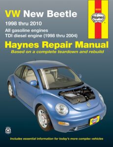 volkswagen new beetle (98-10) tdi (98-04) haynes repair manual )usa) (paperback)