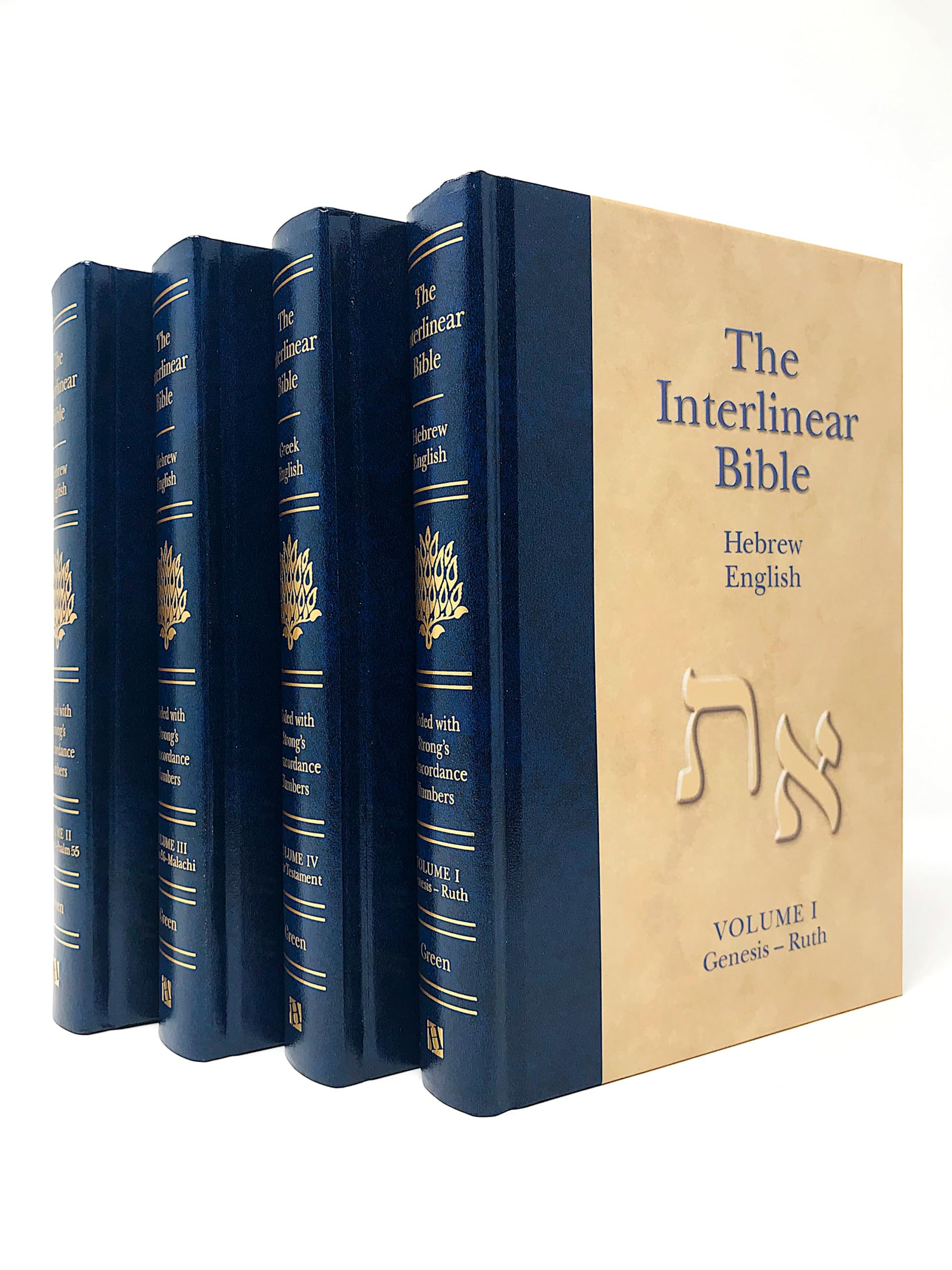 The Interlinear Bible: Hebrew-English (4 Volume Set) (Ancient Greek Edition)