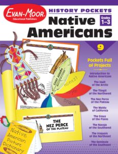 history pockets: native americans, grades 1-3