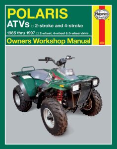 polaris atvs (85 - 97) haynes repair manual (paperback)