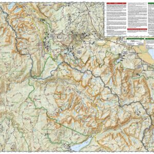 Mammoth Lakes, Mono Divide Map [Inyo and Sierra National Forests] (National Geographic Trails Illustrated Map, 809)