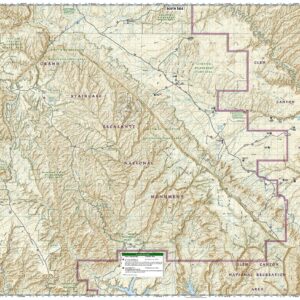 Canyons of the Escalante Map [Grand Staircase-Escalante National Monument] (National Geographic Trails Illustrated Map, 710)