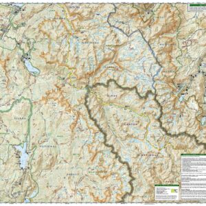 Mammoth Lakes, Mono Divide Map [Inyo and Sierra National Forests] (National Geographic Trails Illustrated Map, 809)