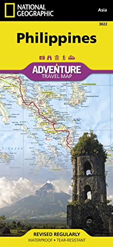 Philippines Map (National Geographic Adventure Map, 3022)