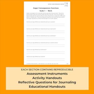 The Anger & Aggression Workbook - Reproducible Self-Assessments, Exercises & Educational Handouts (Mental Health & Life Skills Workbook Series)