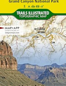 Grand Canyon, North and South Rims [Grand Canyon National Park] (National Geographic Trails Illustrated Map)