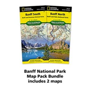 Banff National Park [Map Pack Bundle] (National Geographic Trails Illustrated Map)