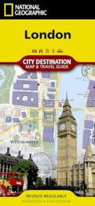 london map (national geographic destination city map)