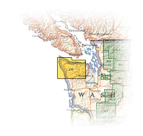 Olympic National Park Map (National Geographic Trails Illustrated Map, 216)