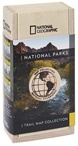 national parks trail map collection [boxed set] (national geographic trails illustrated map)