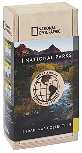 National Parks Trail Map Collection [boxed set] (National Geographic Trails Illustrated Map)