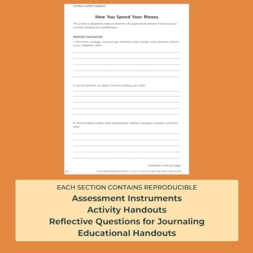 The Practical Life Skills Workbook - Reproducible Self-Assessments, Exercises & Educational Handouts (Mental Health & Life Skills Workbook Series)