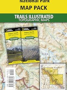 Jasper National Park [Map Pack Bundle] (National Geographic Trails Illustrated Map)