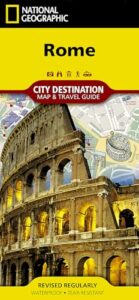 rome map (national geographic destination city map)