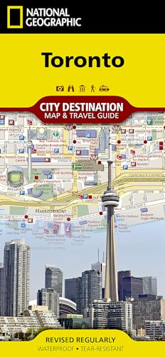 Toronto Map (National Geographic Destination City Map)