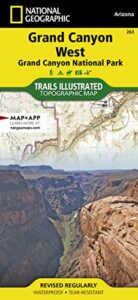 grand canyon west [grand canyon national park] (national geographic trails illustrated map) (national geographic trails illustrated map, 263)