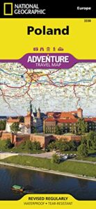 poland map (national geographic adventure map, 3330)