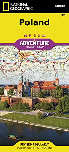 Poland Map (National Geographic Adventure Map, 3330)