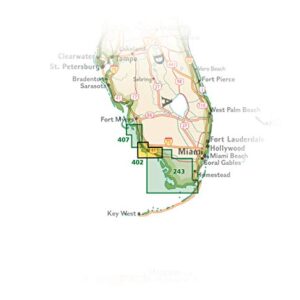 Marco Island, Ten Thousand Islands Map (National Geographic Trails Illustrated Map, 402)