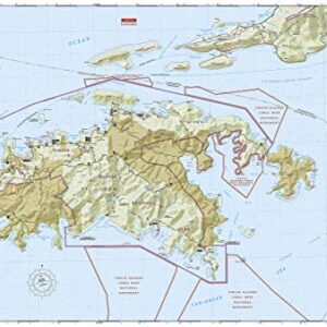 Virgin Islands National Park Map (National Geographic Trails Illustrated Map, 236)