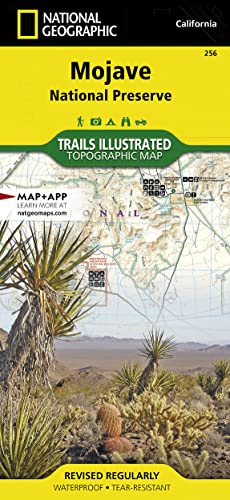 Mojave National Preserve Map (National Geographic Trails Illustrated Map, 256)