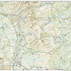 Cloud Peak Wilderness Map (National Geographic Trails Illustrated Map, 720)