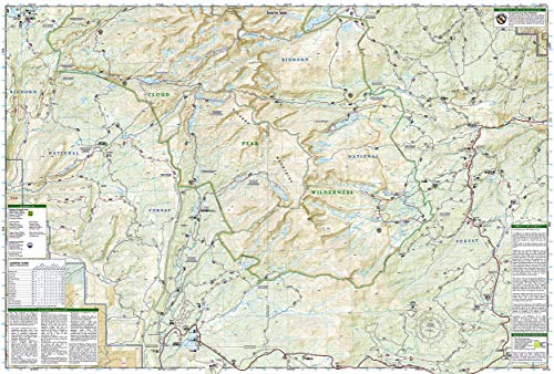 Cloud Peak Wilderness Map (National Geographic Trails Illustrated Map, 720)