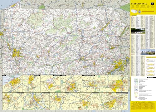 Pennsylvania Map (National Geographic Guide Map)