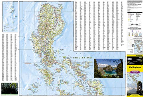 Philippines Map (National Geographic Adventure Map, 3022)