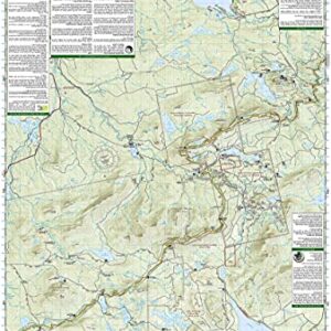 Baxter State Park Map [Mount Katahdin, Katahdin Iron Works] (National Geographic Trails Illustrated Map, 754)