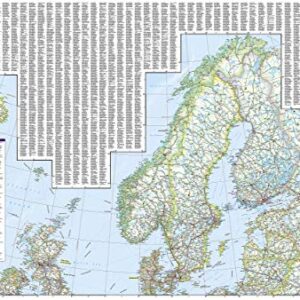 Europe Map (National Geographic Adventure Map, 3328)