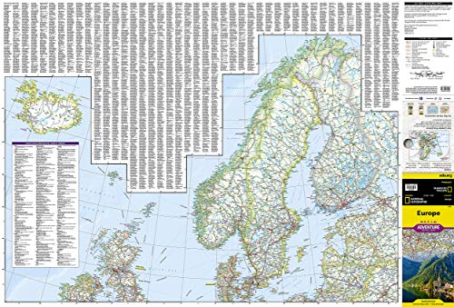 Europe Map (National Geographic Adventure Map, 3328)