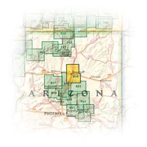 Flagstaff, Sedona Map [Coconino and Kaibab National Forests] (National Geographic Trails Illustrated Map, 856)