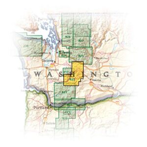 Goat Rocks, Norse Peak and William O. Douglas Wilderness Areas Map [Gifford Pinchot, Mt. Baker-Snoqualmie, and Okanogan-Wenatchee National Forests] (National Geographic Trails Illustrated Map, 823)