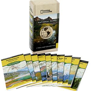 National Parks Trail Map Collection [boxed set] (National Geographic Trails Illustrated Map)