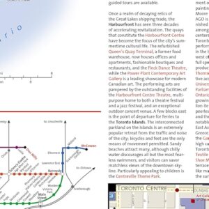 Toronto Map (National Geographic Destination City Map)