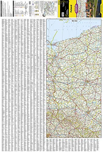 Poland Map (National Geographic Adventure Map, 3330)