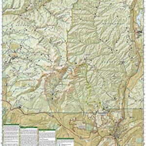 Durango, Cortez [Mesa Verde National Park] Map (National Geographic Trails Illustrated Map, 144)