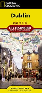 dublin map (national geographic destination city map)